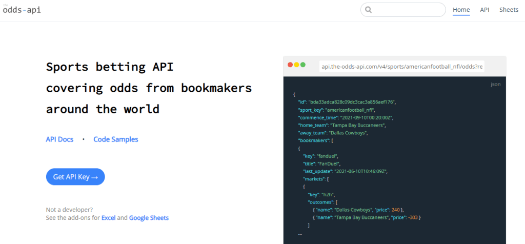7 of the Best Free Sportsbook APIs | Best betting APIS